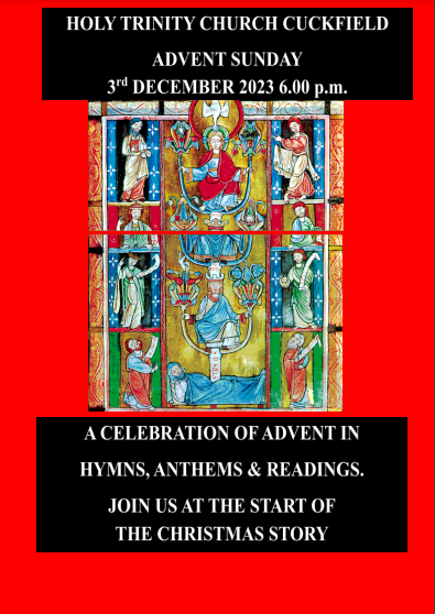 HTC-Advent-Sunday-2023-Poster - Holy Trinity Church Cuckfield